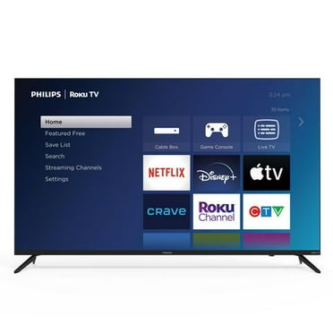 Sharp 58" Class 4K Ultra HD HDR LED Roku Smart TV (R6003) - Walmart.ca