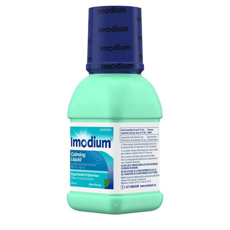 Imodium Calming Liquid for Diarrhea Relief, Mint Flavour | Walmart Canada