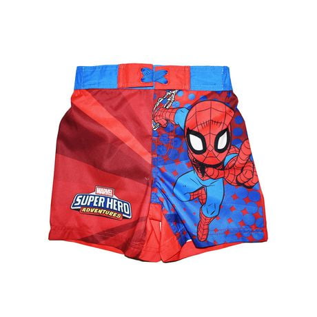 Click here for Toddler Boys Marvel Spider Hero Swim Shorts Red 5T prices