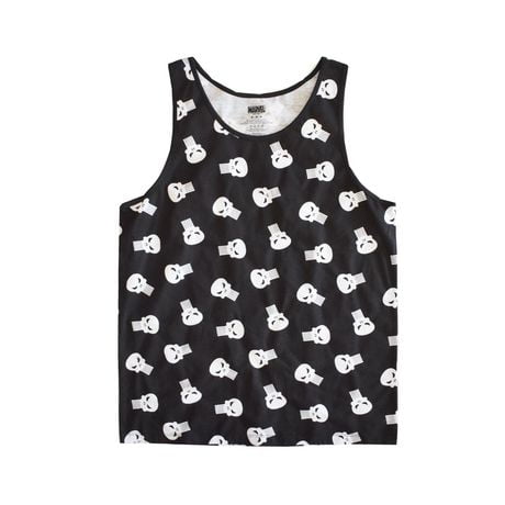 Click here for Mens Marvel Punisher Logo Toss Tank Top Black M prices