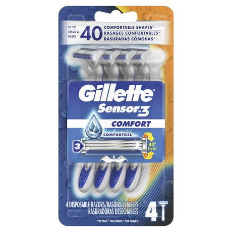 Gillette Sensor Conditioning Shave Disposable Razors | Walmart Canada
