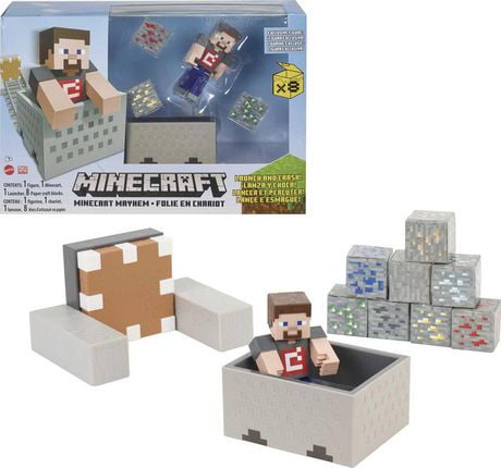 Click here for Minecraft Minecart Mayhem Playset With Steve Chara... prices