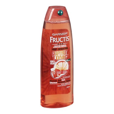 Garnier Fructis Fruit Sensation Grapefruit Tonic Fortifying Shampoo ...
