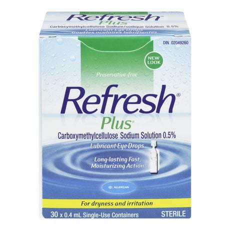 Refresh Plus, 30x0.4ml - Walmart.ca