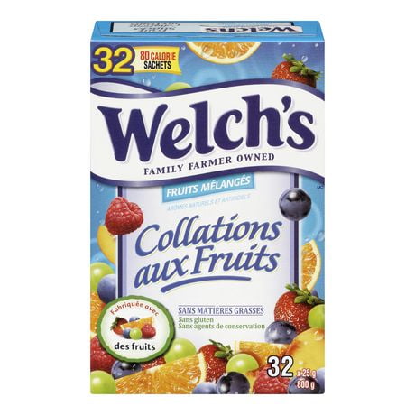 Collations aux fruits mélangés sans gluten de Welch's | Walmart Canada