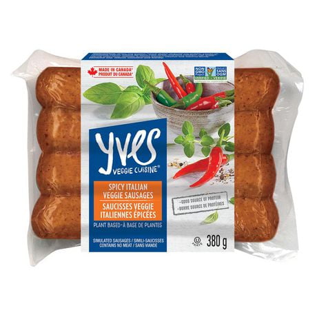 Yves Veggie Cuisine Vegan Spicy Italian Veggie Sausages | Walmart Canada