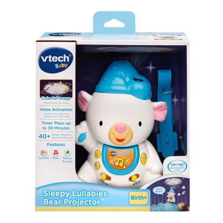 VTech® Sleepy Lullabies Bear Projector™ Toy - English Version | Walmart ...