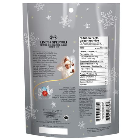 Lindt Lindor Silver Limited Edition Assorted Chocolates | Walmart Canada