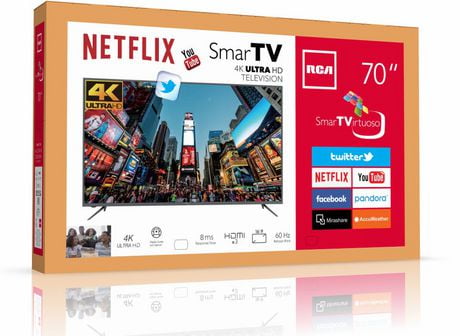 RCA 70" 4K UHD LED SMART TV - RNSMU7036 | Walmart Canada