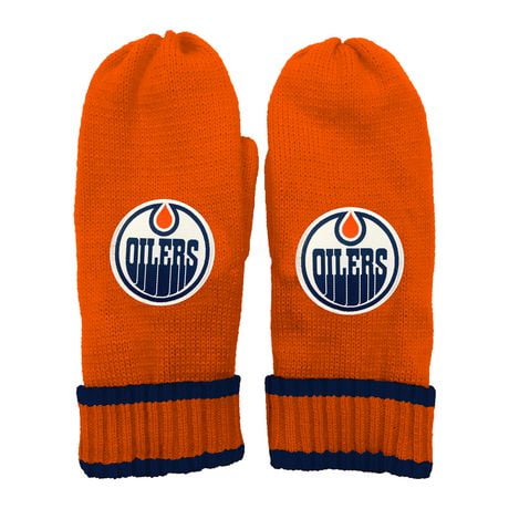 NHL Edmonton Oilers Mens Ultimate Fans Winter Mittens | Walmart Canada