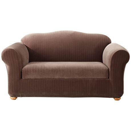 Click here for Surefit Sure Fit Stretch Pinstripe Loveseat Slipco... prices