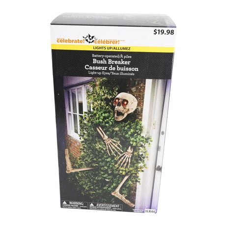 B/O LIGHT UP SKELETON BUSH BREAKER | Walmart Canada