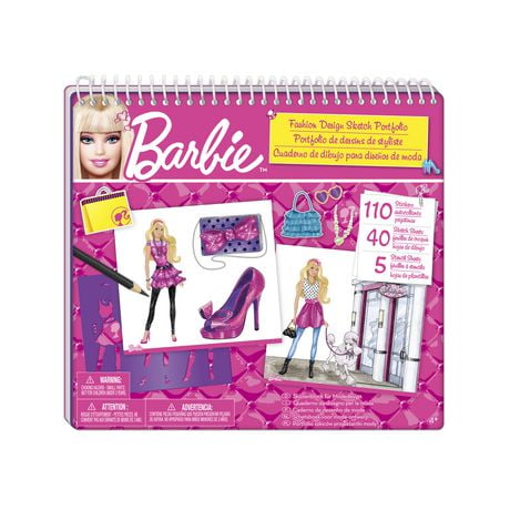Barbie® Fashion Design Sketch Portfolio | Walmart Canada