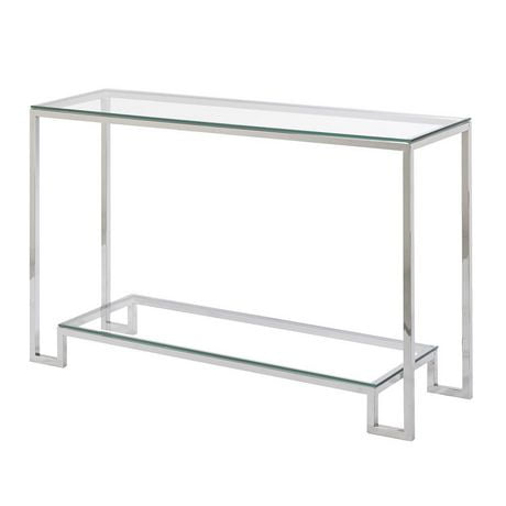 Click here for Home Gear Home Gear Ace Small Console Table Polish... prices