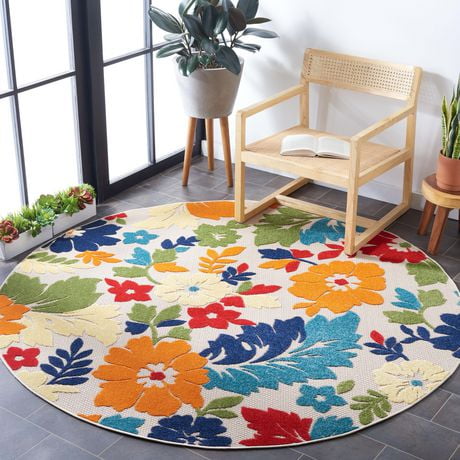 Click here for Safavieh Cabana Garnet Floral Outdoor Area Rug Ivo... prices