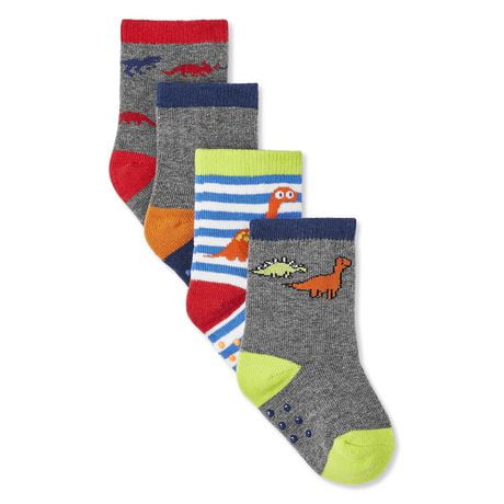 Click here for George Baby Boys 4-Pack Socks Blue 0-3 prices