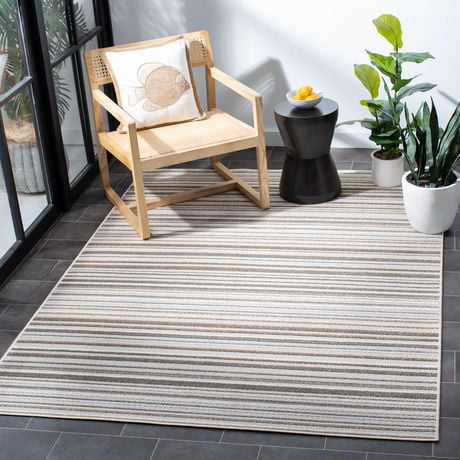Click here for Safavieh Cabana Siomha Striped Outdoor Area Rug Iv... prices