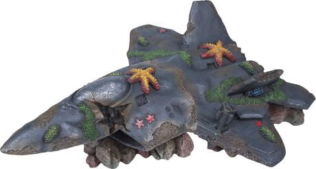 Click here for Penn-Plax Penn Plax Deco-Wrecks Fighter Jet Aquari... prices