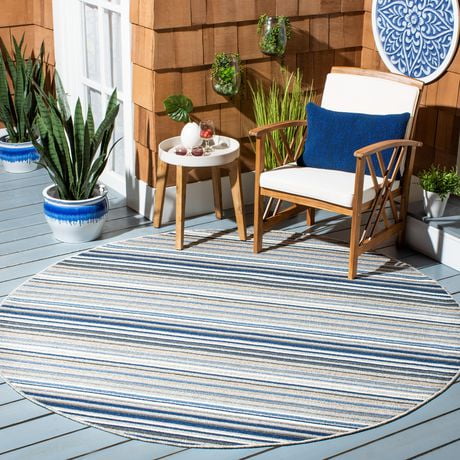 Click here for Safavieh Cabana Siomha Striped Outdoor Area Rug Gr... prices