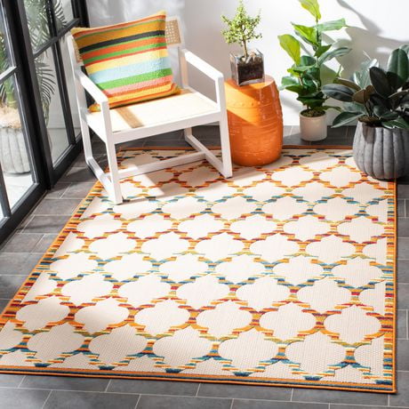 Click here for Safavieh Cabana Rorie Geometric Outdoor Area Rug I... prices