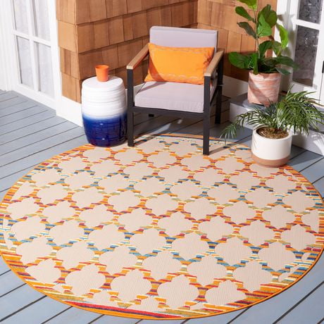 Click here for Safavieh Cabana Rorie Geometric Outdoor Area Rug I... prices