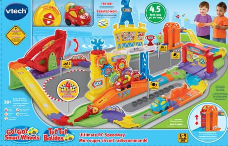 VTech Go! Go! Smart Wheels - Ultimate RC Speedway- French Version ...