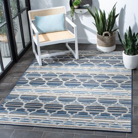 Click here for Safavieh Cabana Rorie Geometric Outdoor Area Rug B... prices