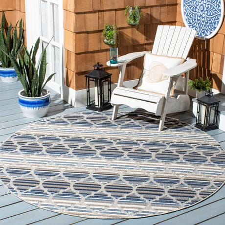 Click here for Safavieh Cabana Rorie Geometric Outdoor Area Rug B... prices