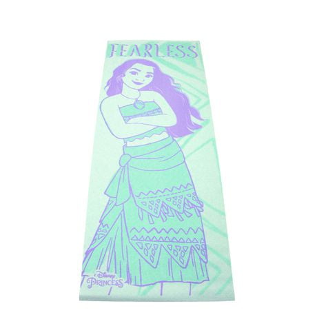 Disney Moana Printed 3mm Yoga Mat – 24” x 60" – Teal/Purple | Walmart ...