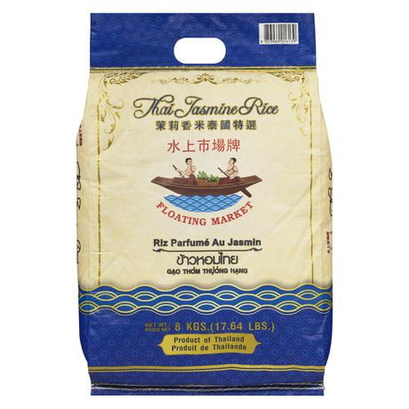 Jasmine White Scented Rice 8kg | Walmart Canada