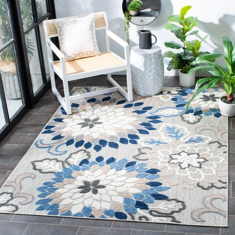Click here for Safavieh Cabana Sophie Floral Outdoor Area Rug Gre... prices