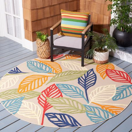 Click here for Safavieh Cabana Cohen Floral Outdoor Area Rug Ivor... prices