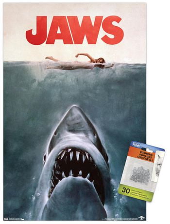 Jaws - One Sheet Wall Poster, 22.375" x 34" | Walmart Canada