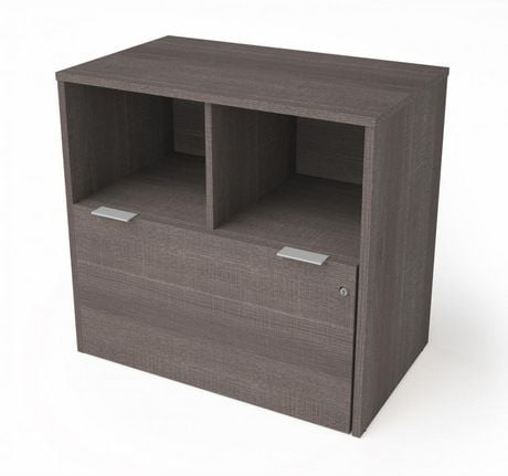 Click here for Bestar I3 Plus One Drawer Lateral File Bark Gray 1... prices