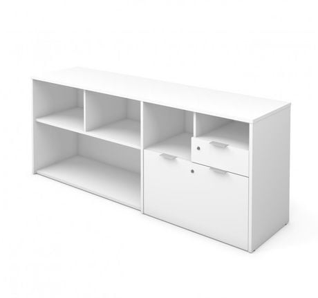 Click here for Bestar I3 Plus Credenza White 28 In prices