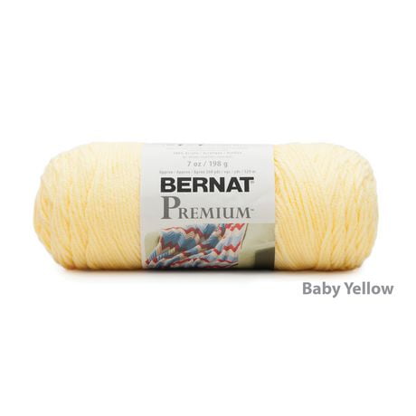 Click here for Bernat Premium Yarn (198G/7Oz) Baby Yellow prices