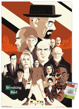 Breaking Bad - Group Wall Poster, 22.375" x 34" - Walmart.ca
