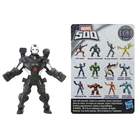 Marvel 500 Series 6 2-inch Collectible Figures | Walmart Canada