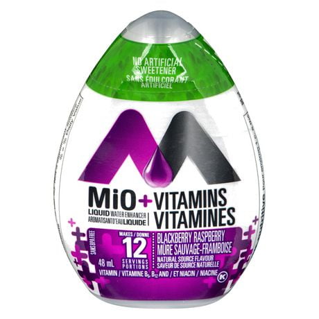 MiO +Vitamins Blackberry Raspberry Liquid Water Enhancer | Walmart Canada