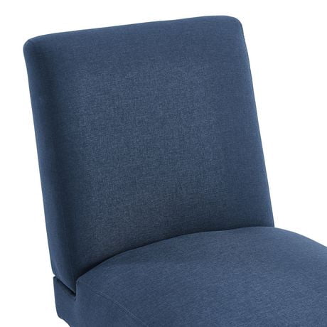 Mainstays Armless Swoop Chair with Wood Legs | Walmart Canada