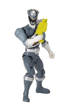 Power Rangers Dino Super Charge - Graphite Ranger Action Hero Figure ...