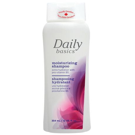 Daily Basics pro-vitamin B5 Moisturizing Shampoo | Walmart Canada