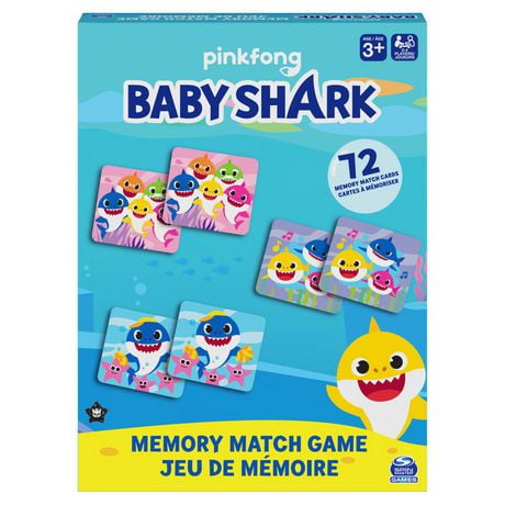 Pinkfong Baby Shark Memory Match Game - Walmart.ca
