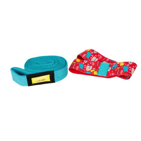 GoZone Kids X-Light Wild Printed Bounce Bands – Red/Blue, Includes 2 ...