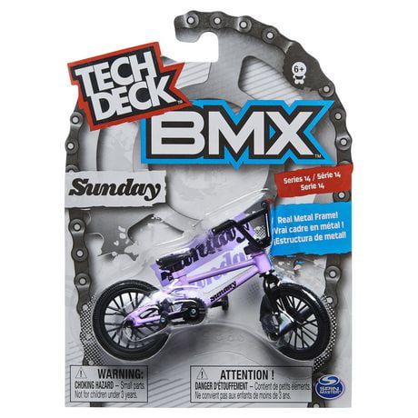 Click here for Tech Deck - Bmx Finger Bike - Sunday - Grey/Black... prices