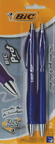 BIC® Pro Plus Pens Blue 2 Pack at Walmart.ca | Walmart Canada