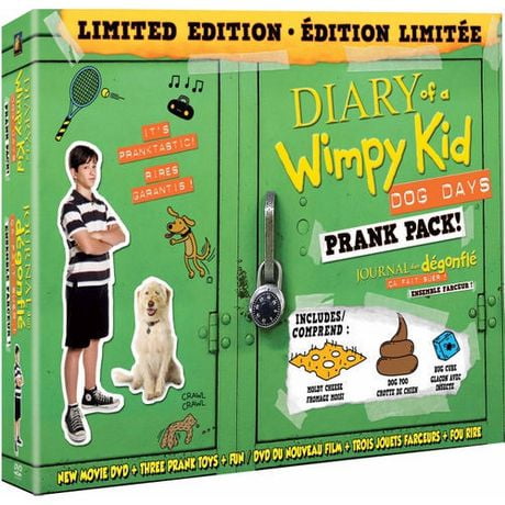 Diary Of A Wimpy Kid: Dog Days (Limited Edition) (DVD + Prank Pack ...