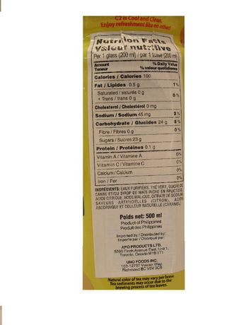 C2G C2 Cool & Clean Lemon Flavoured Green Tea | Walmart Canada