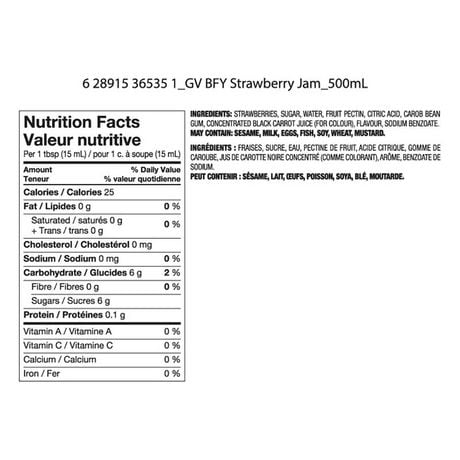 Great Value Strawberry Spread | Walmart Canada