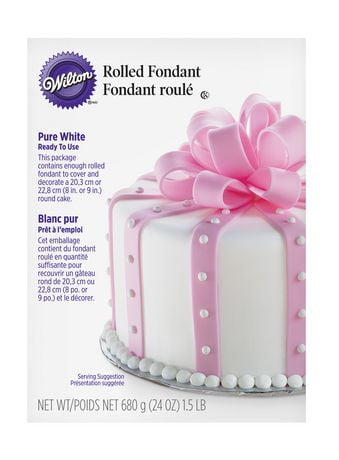 Ready-to-Use Rolled Fondant Pure White - Walmart.ca